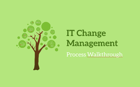 IT Change Management Process by Service Introduction on Prezi