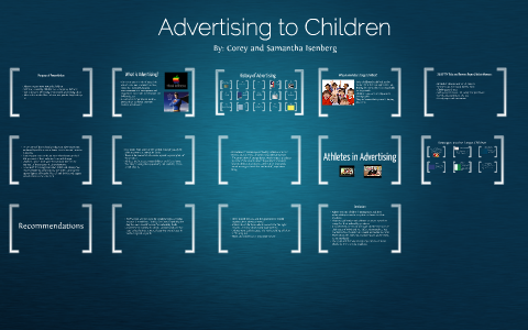 Children and Advertising by Corey I on Prezi