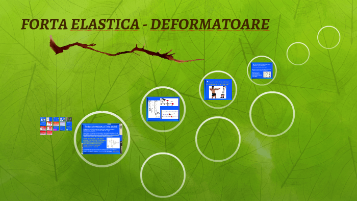 FORTA ELASTICA - DEFORMATOARE by lupau delia