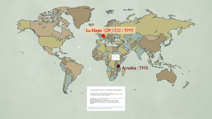 La paix peut-elle se passer d'une justice internationale ? by Nina ...