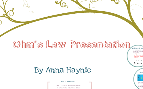 Ohm's Law by Anna Haynie on Prezi