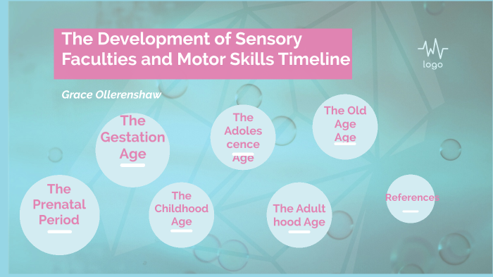 Development of Sensory Faculties and Motor Skills Timeline by grace ...