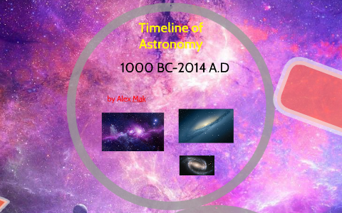 Timeline of astronomy by Alex Mak on Prezi