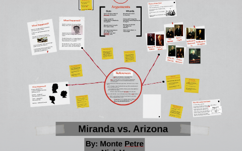 Miranda vs. Arizona by Nick Vorce on Prezi