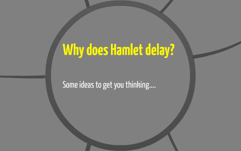 Why does Hamlet delay? by C W on Prezi