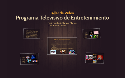 Programa Televisivo de Entretenimiento by Bto BaCh