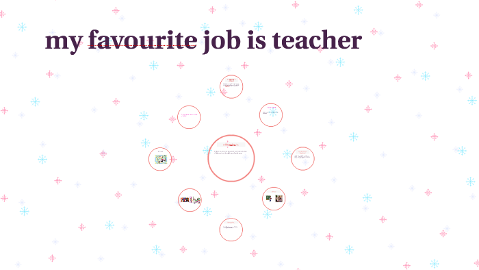 my favourite job is teacher by saray uber alcaide on Prezi