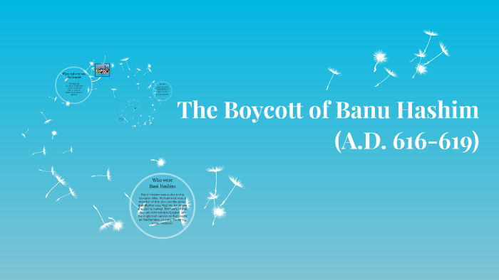 The Boycott of Banu Hashim by Mustafaa Ali on Prezi