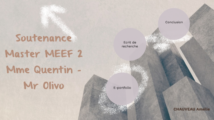 Soutenance Master MEEF 2 by Amelie Chauveau on Prezi