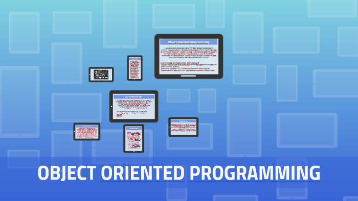 Object Oriented Programming by Giulio Del Corona on Prezi
