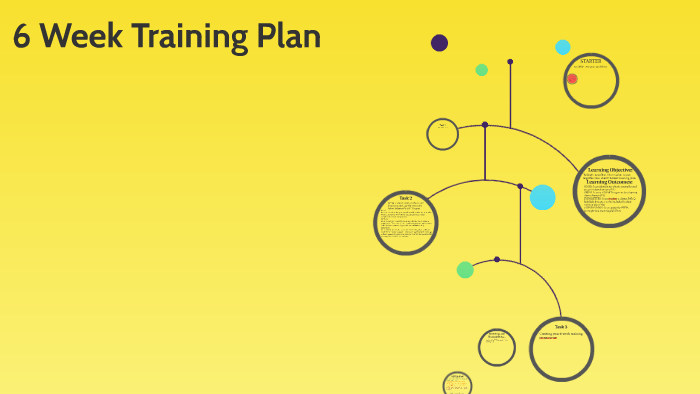 6 Week Training Plan by Lynette Pearcey