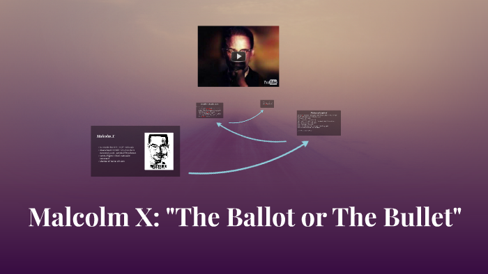 Malcolm X: &quot;The Ballot or The Bullet&quot; by Heather Woods on Prezi