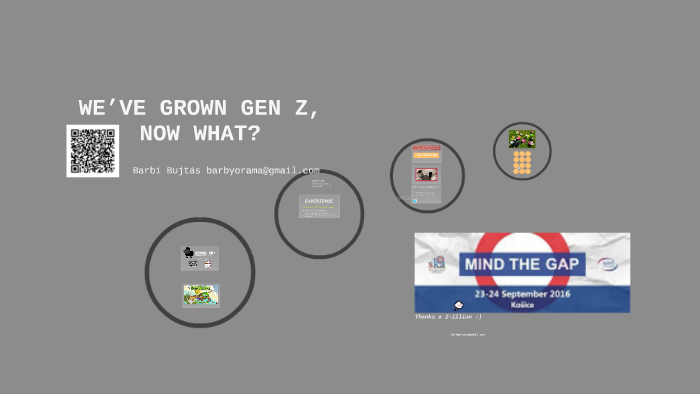 WE’VE GROWN GEN Z, NOW WHAT?WE’VE GROWN GEN Z, NOW WHAT? by Barbara ...