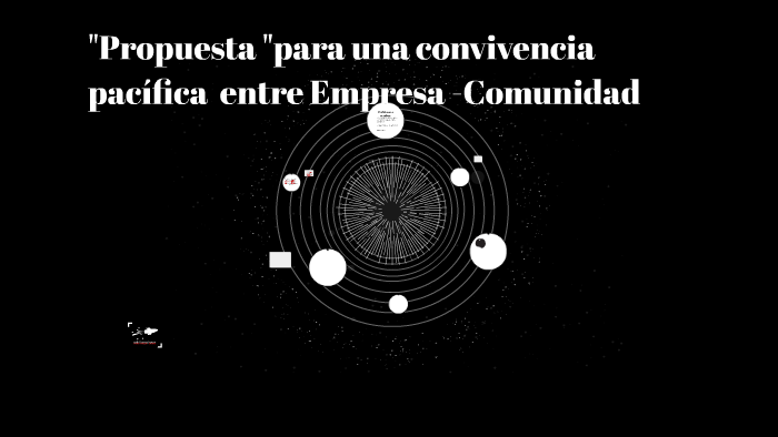 "Propuesta "para una convivencia pacífica entre Empresa -Co by EDwin ...