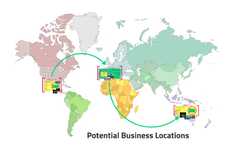 Potential Business Locations by Abbey Bell on Prezi