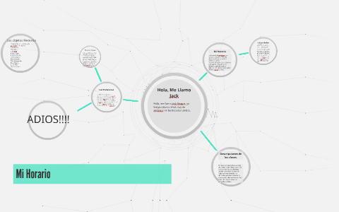 Mi Horario by Jack Reams on Prezi