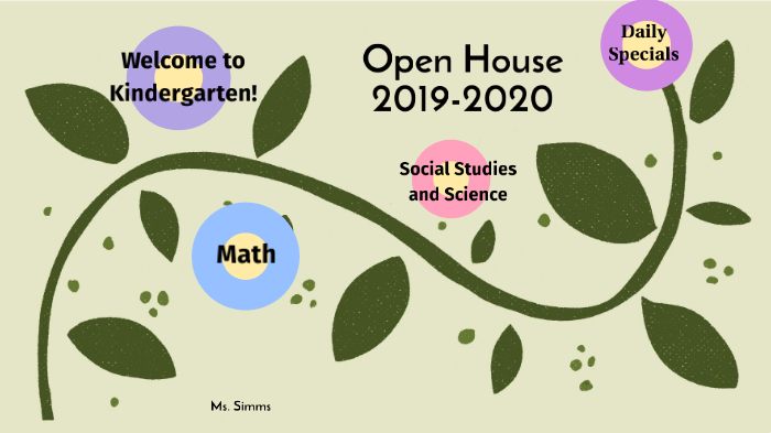 Open House: Welcome to Kindergarten by on Prezi