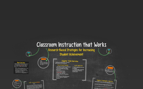 Classroom Instruction that Works by Erica Marie on Prezi