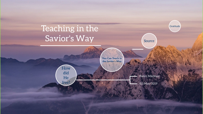 Teaching in the Savior's Way by Panni Márkusz on Prezi