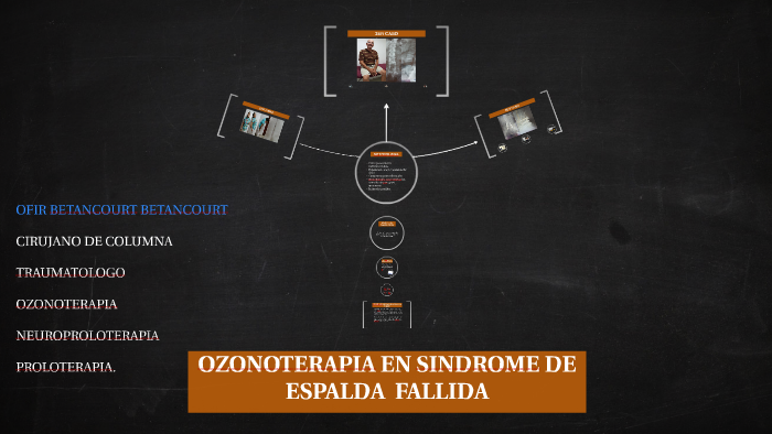 OZONOTERAPIA EN SINDROME DE ESPALDA FALLIDA by jose betancourt on Prezi