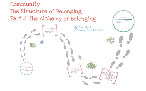 Community: The Structure of Belonging -- Peter Block by Sara Mabrey on ...