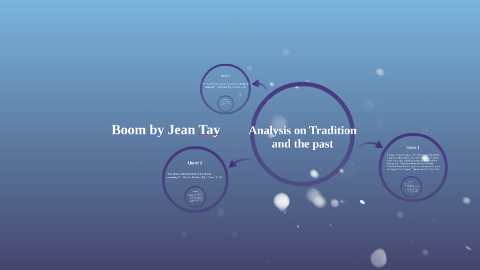 Boom by Jean Tay - Analysis on Tradition and the past by Inazuma ...