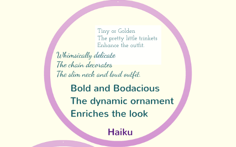 Jewelry Poems by Sam Cha on Prezi