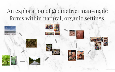 An exploration of geometric, man-made forms within natural, by Hannah ...