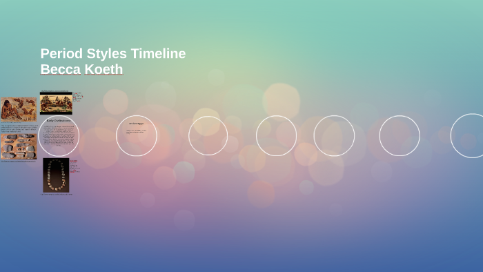 Period Styles Timeline by Becca Koeth on Prezi