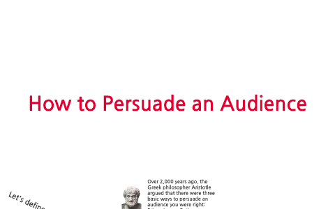 Aristotle's Modes of Persuasion by Benjamin Roesch on Prezi