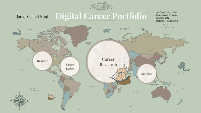 Digital Career Portfolio by Jared King on Prezi
