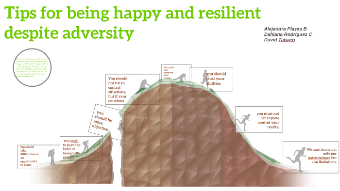 Tips for being happy and resilient despite adversity by derly rodriguez ...