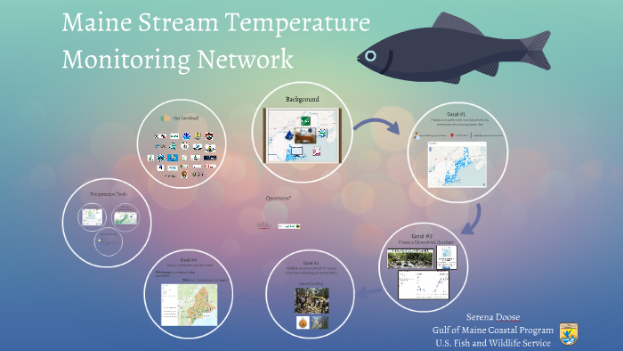 Maine Stream Temperature Monitoring Network by Serena Doose on Prezi