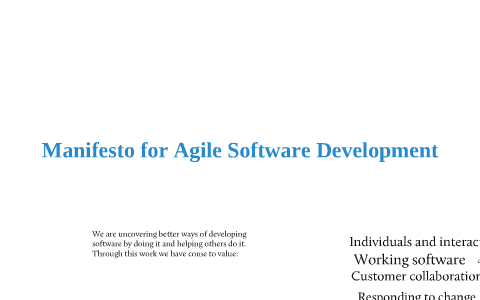 Agile Overview by Matt Philip on Prezi