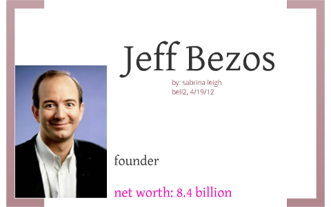 Jeff Bezos by Sabrina Pisano D'Ambrosio on Prezi