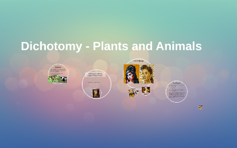 The Dichotomy of Plants and Animals by Aly Castle on Prezi