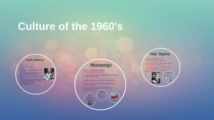Culture of the 1960's by Angela Terry on Prezi