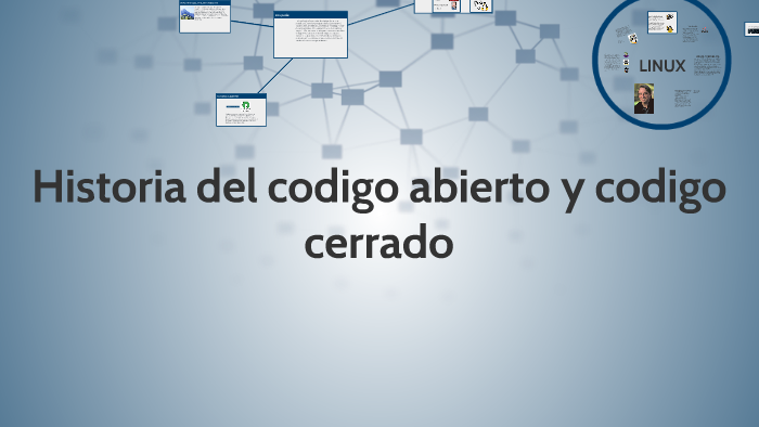 Historia del codigo abierto y codigo cerrado by santiago perez on Prezi