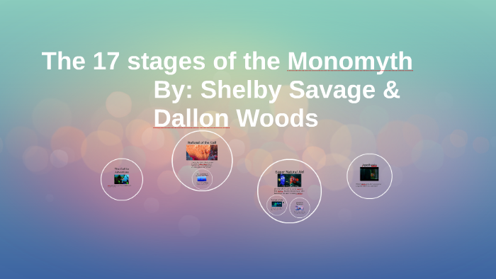 The 17 stages of the Monomyth by Shelby Savage on Prezi