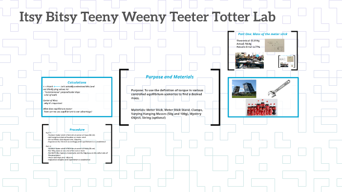 Teeter Totter Lab by Amanda Nybakken on Prezi