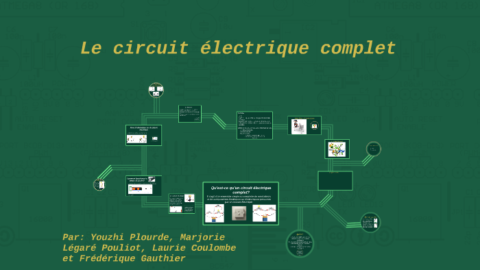 Le circuit électrique complet by Youzhi Plourde on Prezi