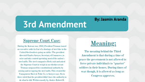 Bill of Rights - 3rd Amendment by Jasmin Aranda on Prezi Design