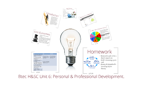 Btec H&SC Unit 6: Lesson 1- Personal Professional Development by Delroy ...