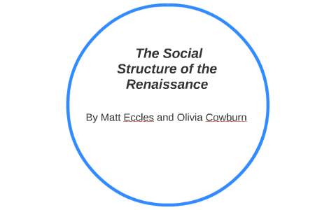 The Social Structure of the Renaissance by Olivia Cowburn on Prezi