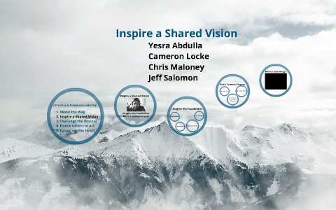 Inspire a Shared Vision by cameron locke on Prezi