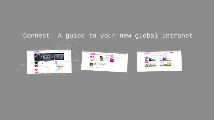 Connect: A guide to your new global intranet by FremantleMedia Group ...