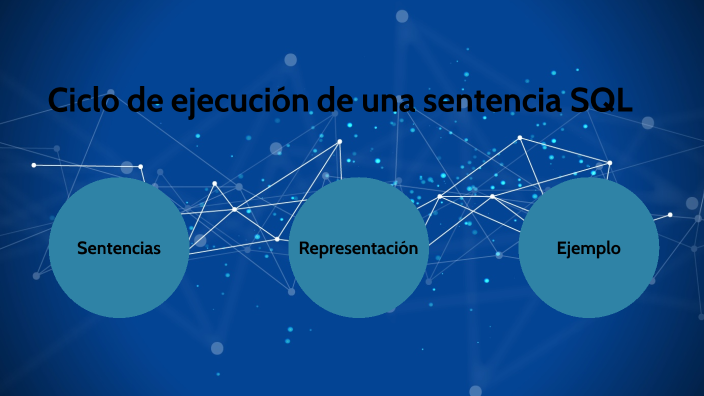 Ciclo de ejecución de una sentencia SQL by Aaron Alvarez on Prezi