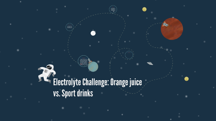 Electrolyte Challenge: Orange juice vs. Sport drinks by mariana ...