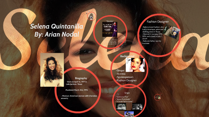 Selena Quintanilla Presentation by Arian Nodal on Prezi