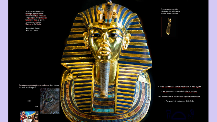 Bastet és una deesa de la mitoogía egipcia. by Alba Calero Lopez on Prezi